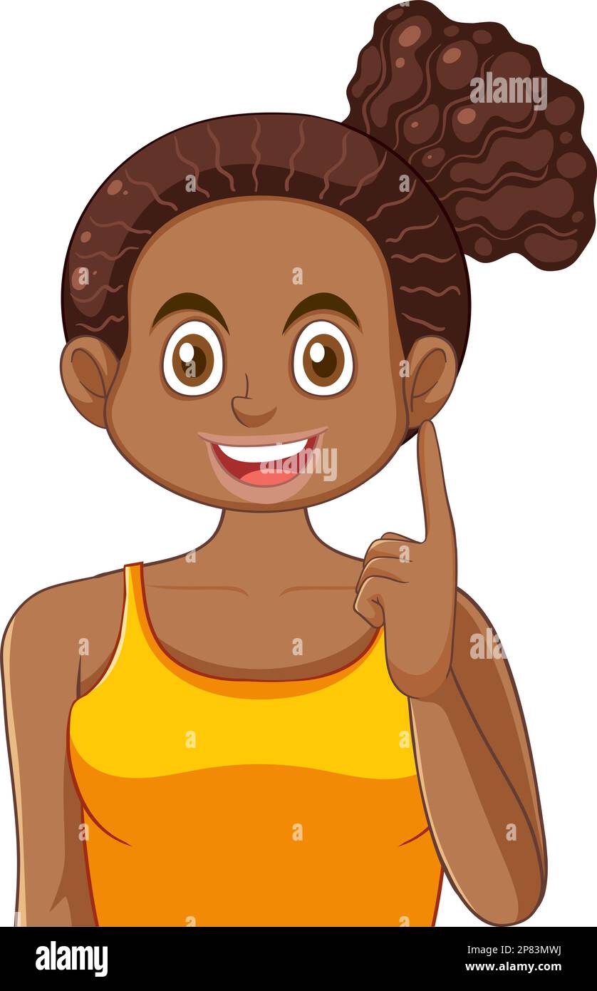 Puberty Girl With Confidence Illustration Stock Vector Image And Art Alamy 3544
