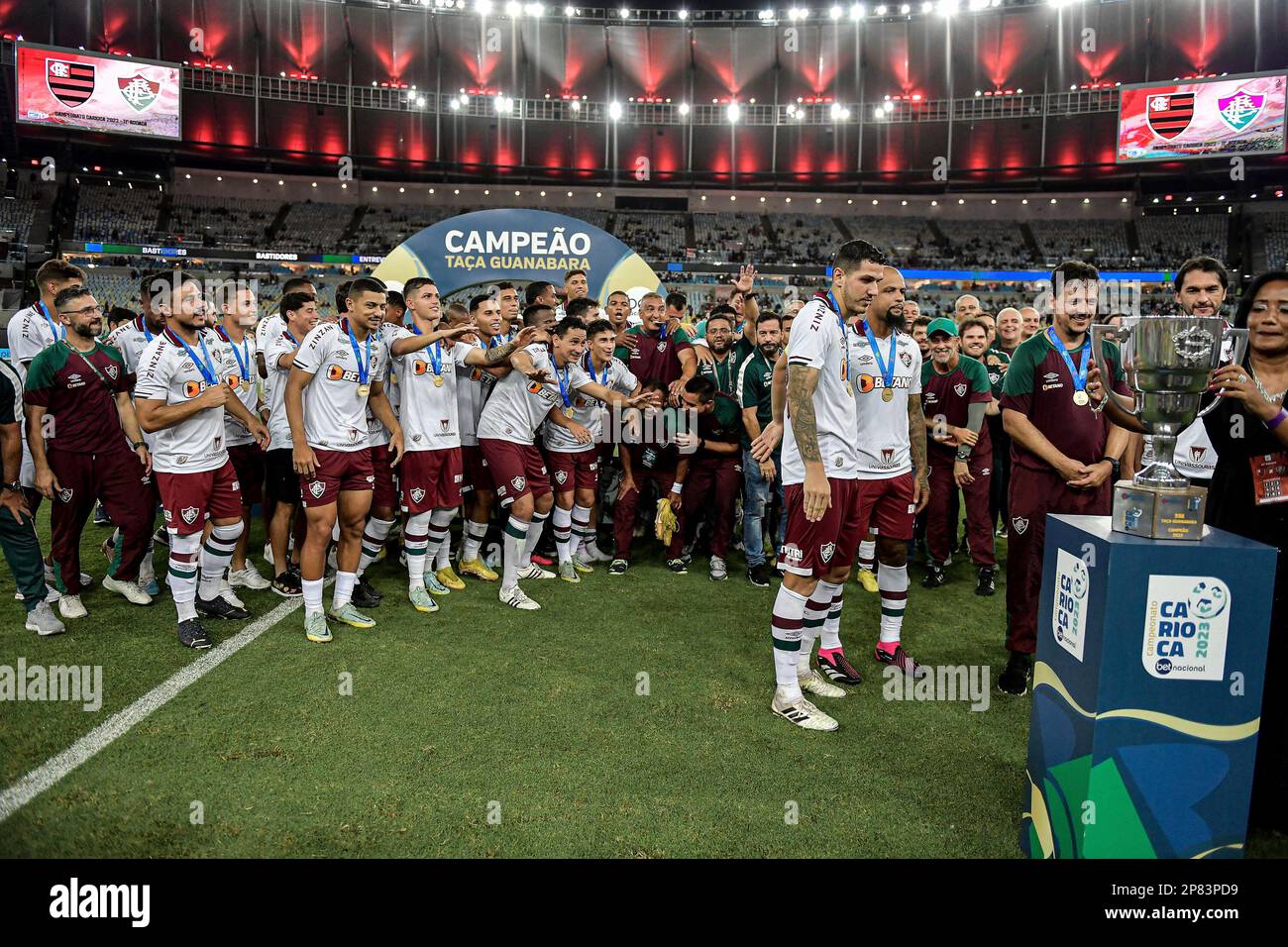 RJ - Rio de Janeiro - 08/03/2023 - CARIOCA 2023, FLAMENGO X FLUMINENSE ...