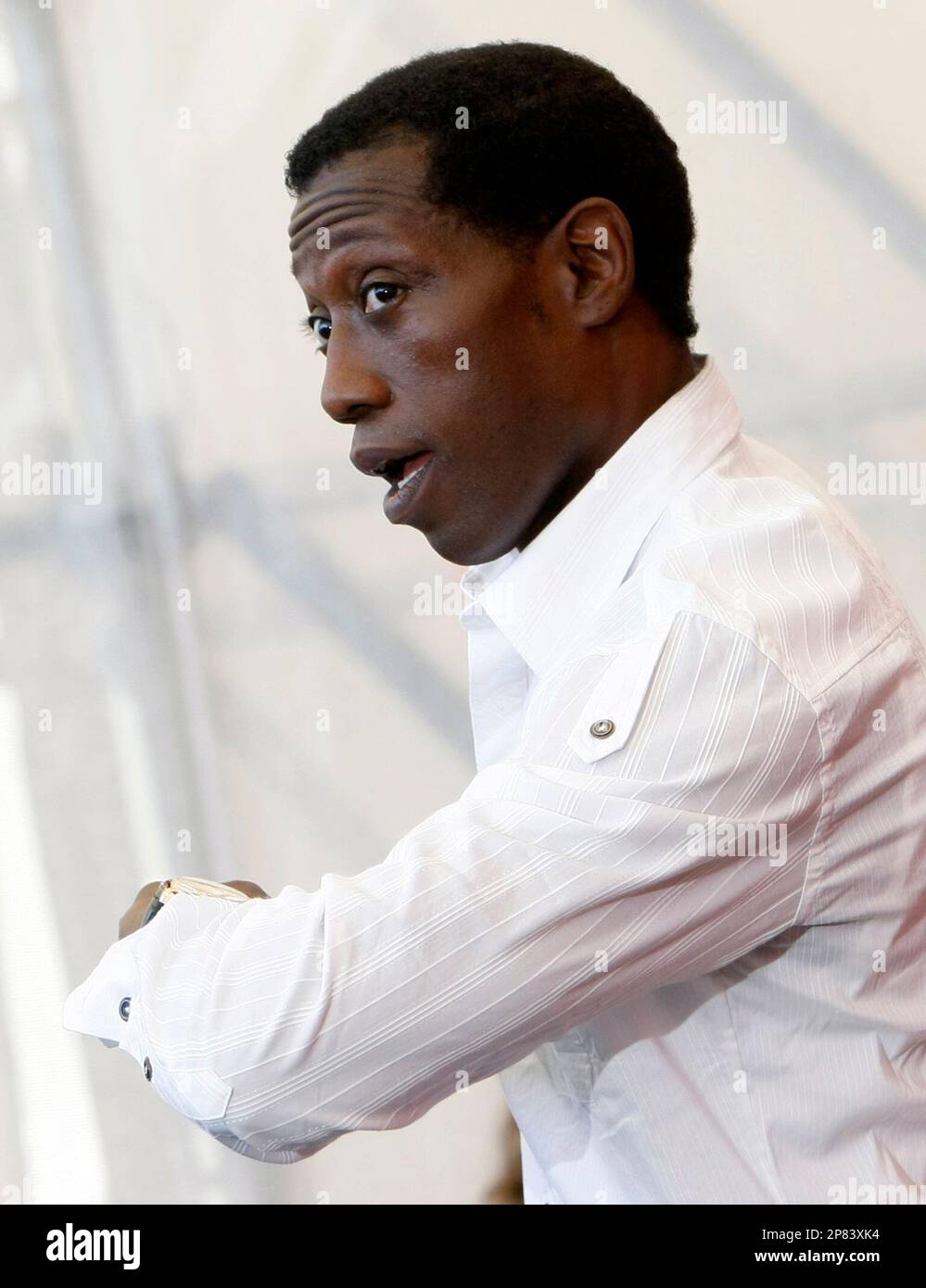 U.S. actor Wesley Snipes poses during the photo call for the film ...