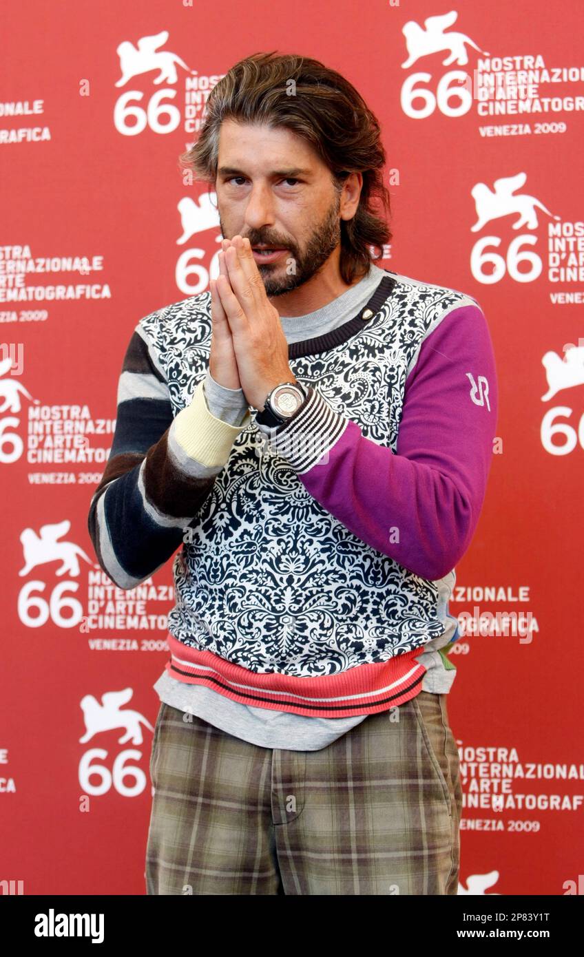 Italian actor Luca Lionello poses during the photo call of the film ...