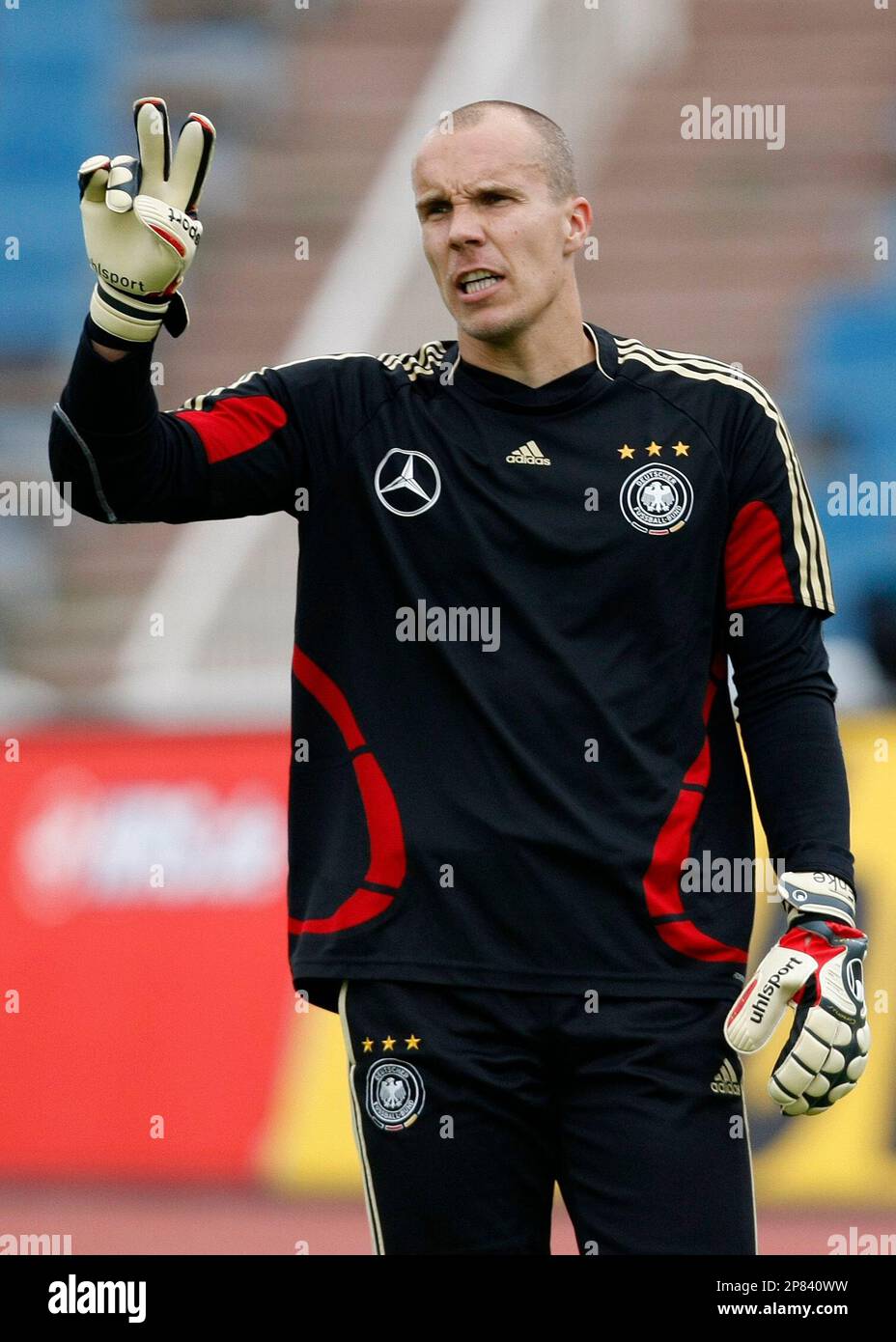 FILE - In this Aug. 11, 2009 file picture, German goalkeeper Robert ...