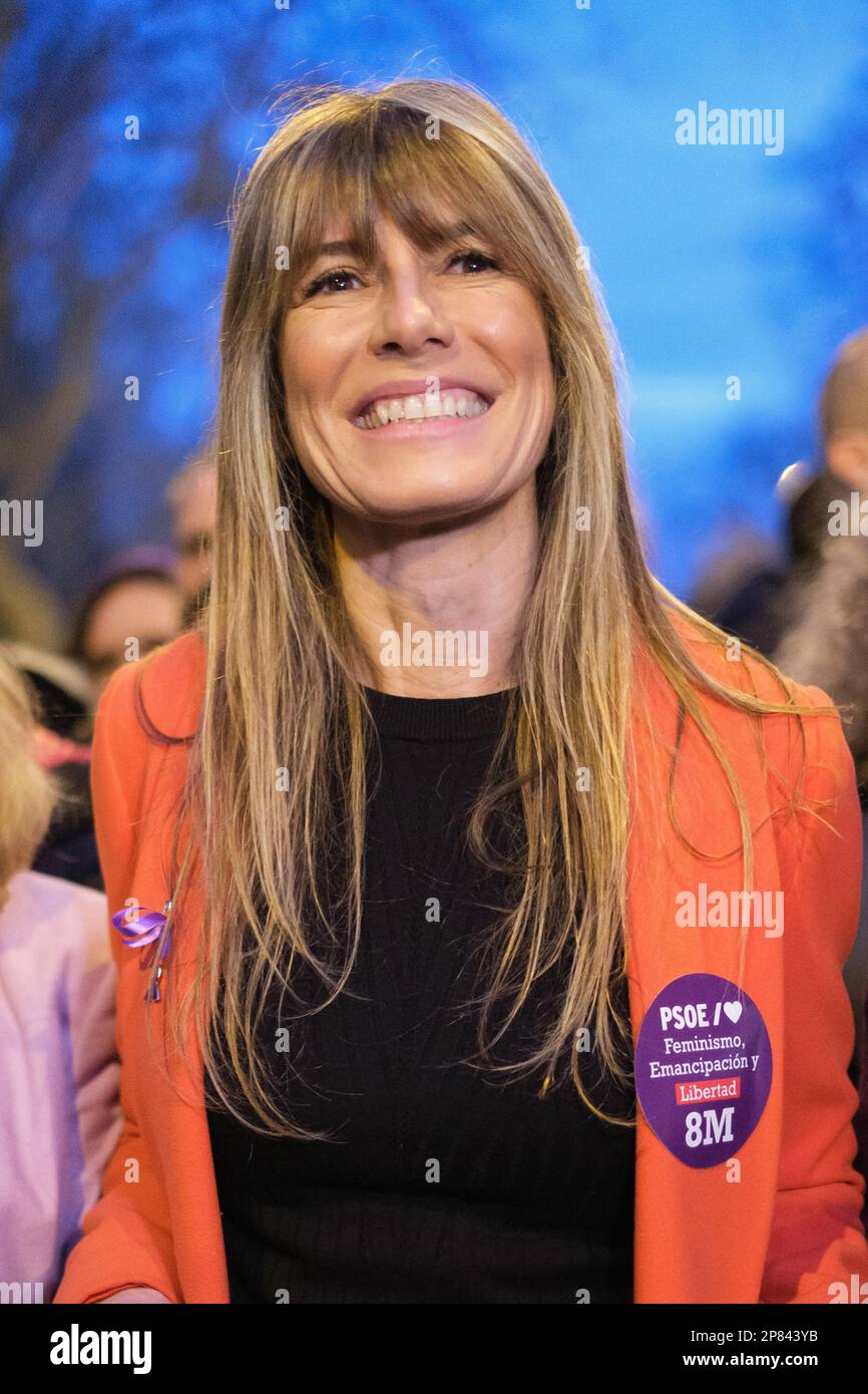 Madrid, Spain. 08th Mar, 2023. Spanish First Lady Begona Gomez seen ...
