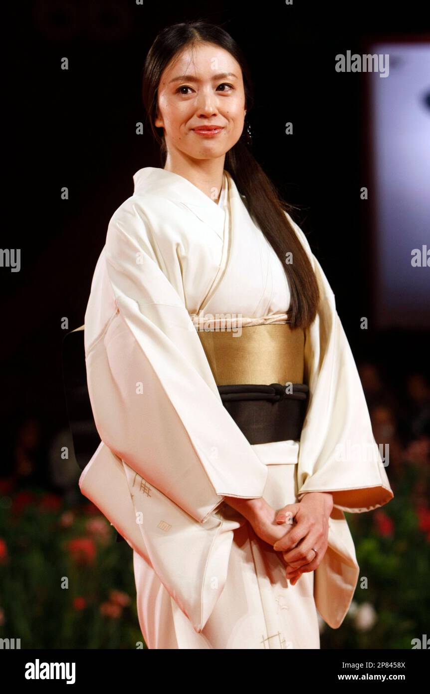 Japanese actress Yuko Nakamura arrives for the premiere of "Tetsuo the ...