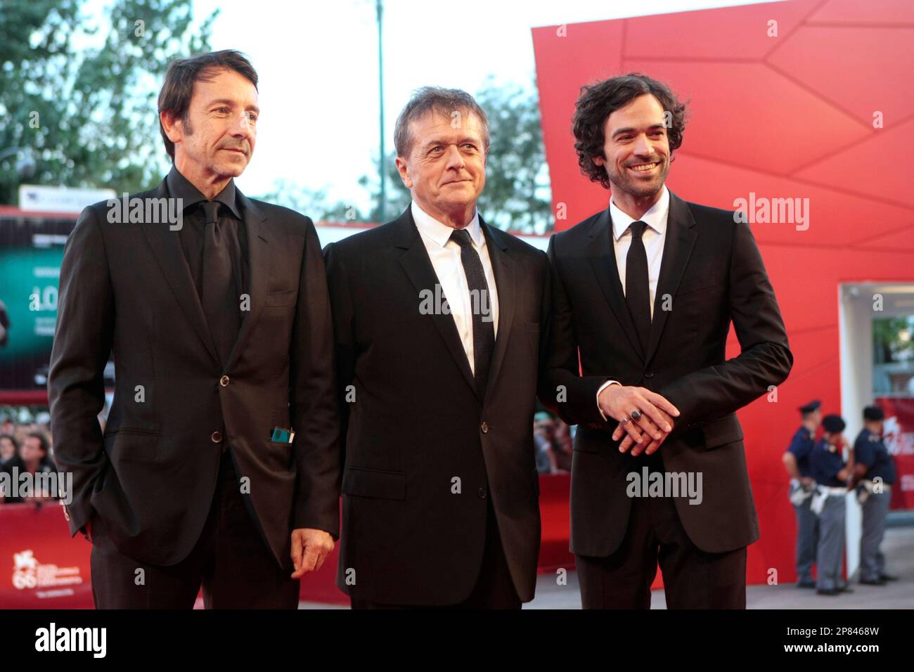 French actor Jean-Hugues Anglade, French director Patrice Chereau and ...
