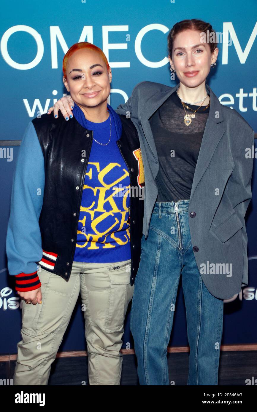 Los Angeles, Ca. 8th Mar, 2023. Raven-Symon and Miranda Pearman-Maday ...