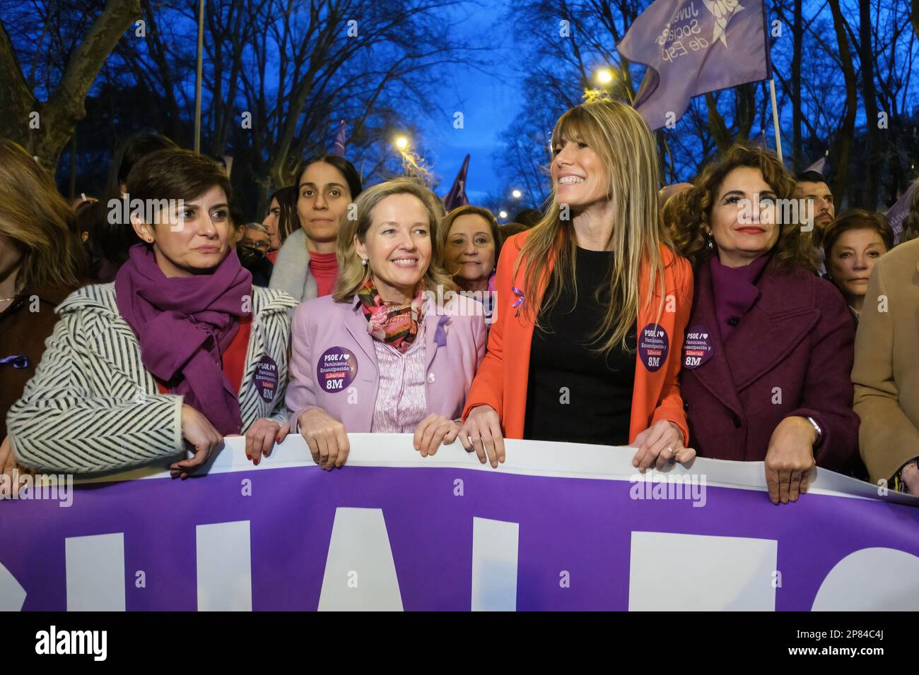 (L-R) Government's spokesperson and Spain's Minister of Territorial ...