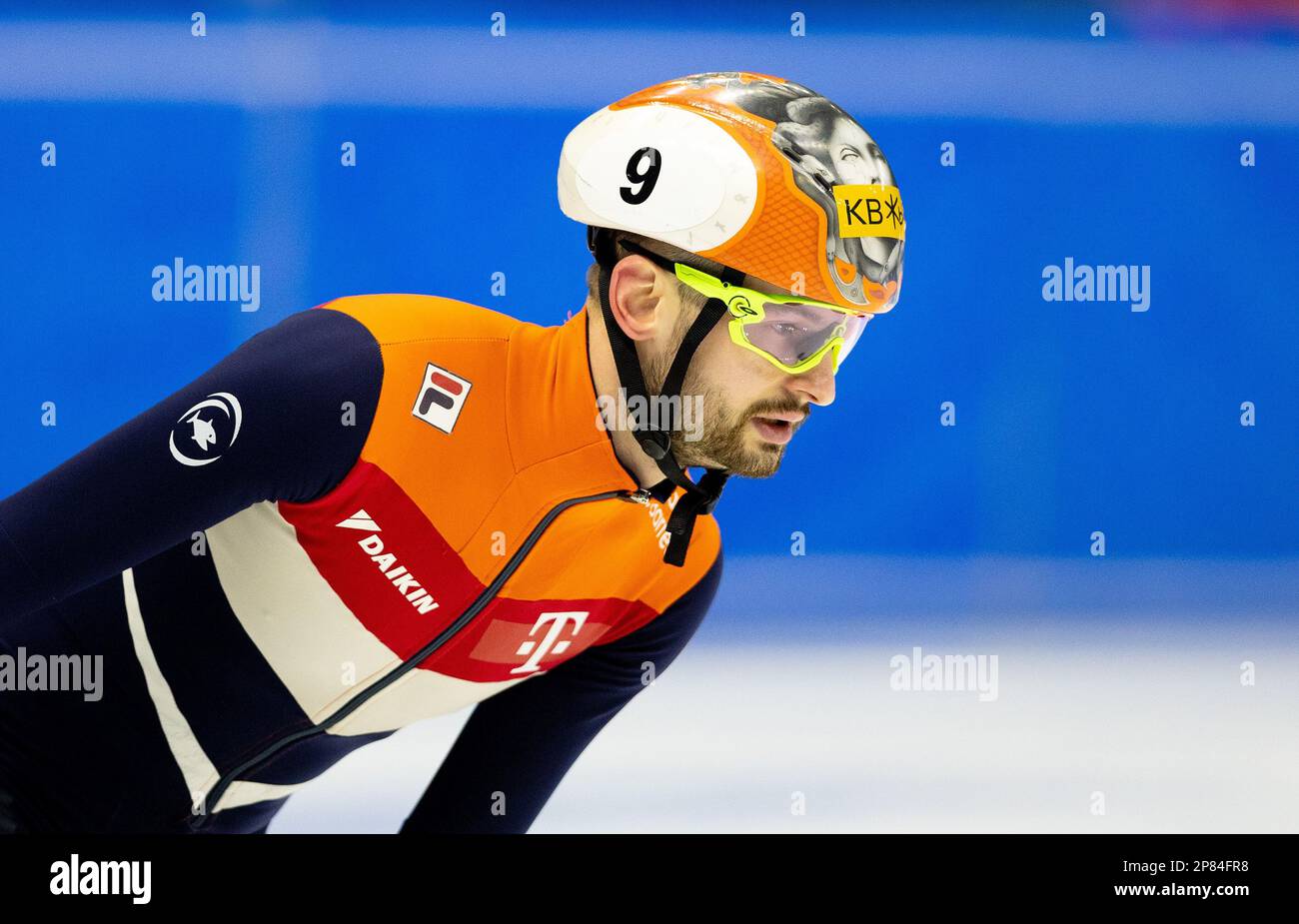 SEOUL - Itzhak de Laat in action during a training for the World Short ...
