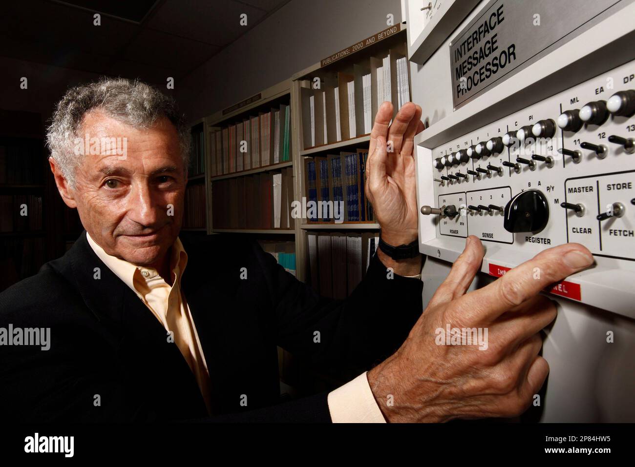 FILE - In this Aug. 25, 2009 photo, Internet pioneer Len Kleinrock ...