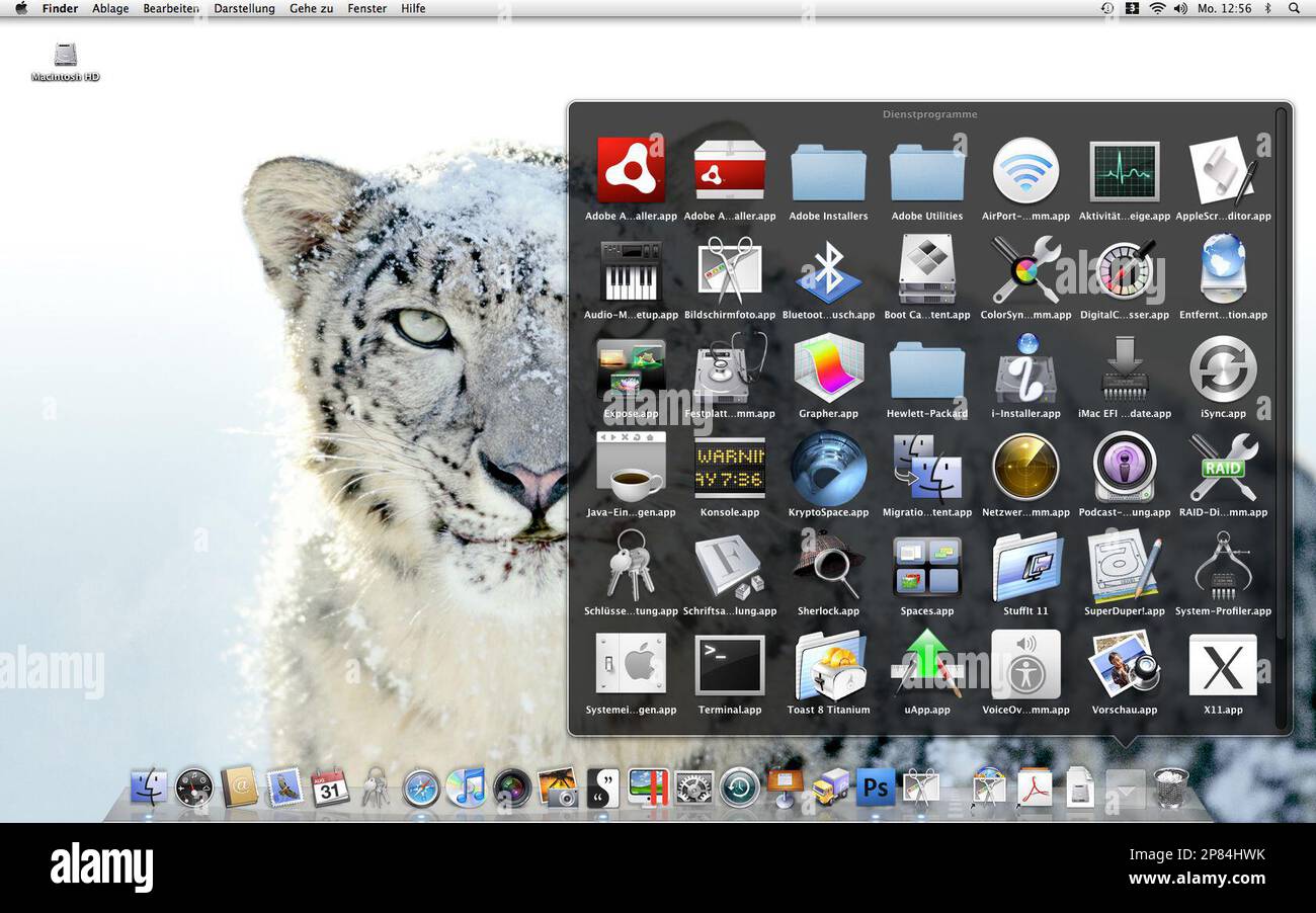 Snow Leopard Os Logo