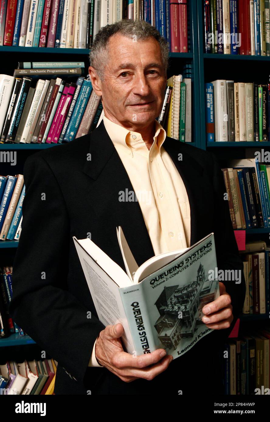 FILE - In this Aug. 25, 2009 photo, Internet pioneer Len Kleinrock ...
