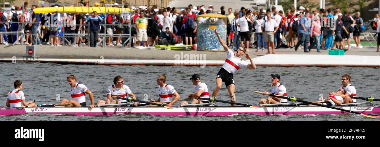 Germany's Martin Sauer, Sebastian Schmidt, Toni Seifert, Philip Adamski ...