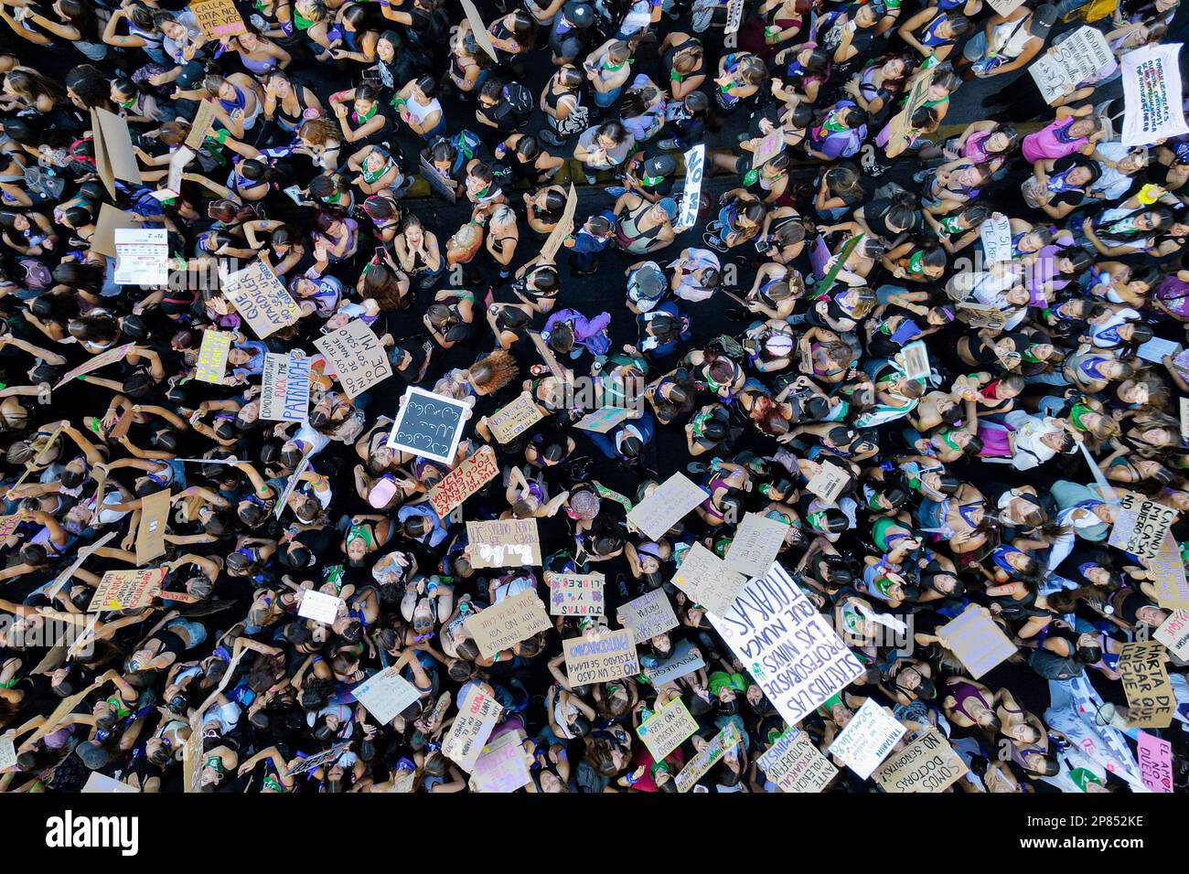 Santiago, Chile. 08th Mar, 2023. (EDITOR'S NOTE: Image taken with a ...