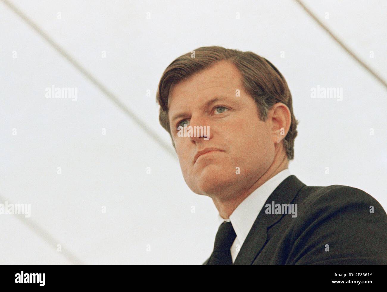 FILE -- In an Oct. 14, 1970, file photo Sen. Edward Kennedy, D-Mass ...