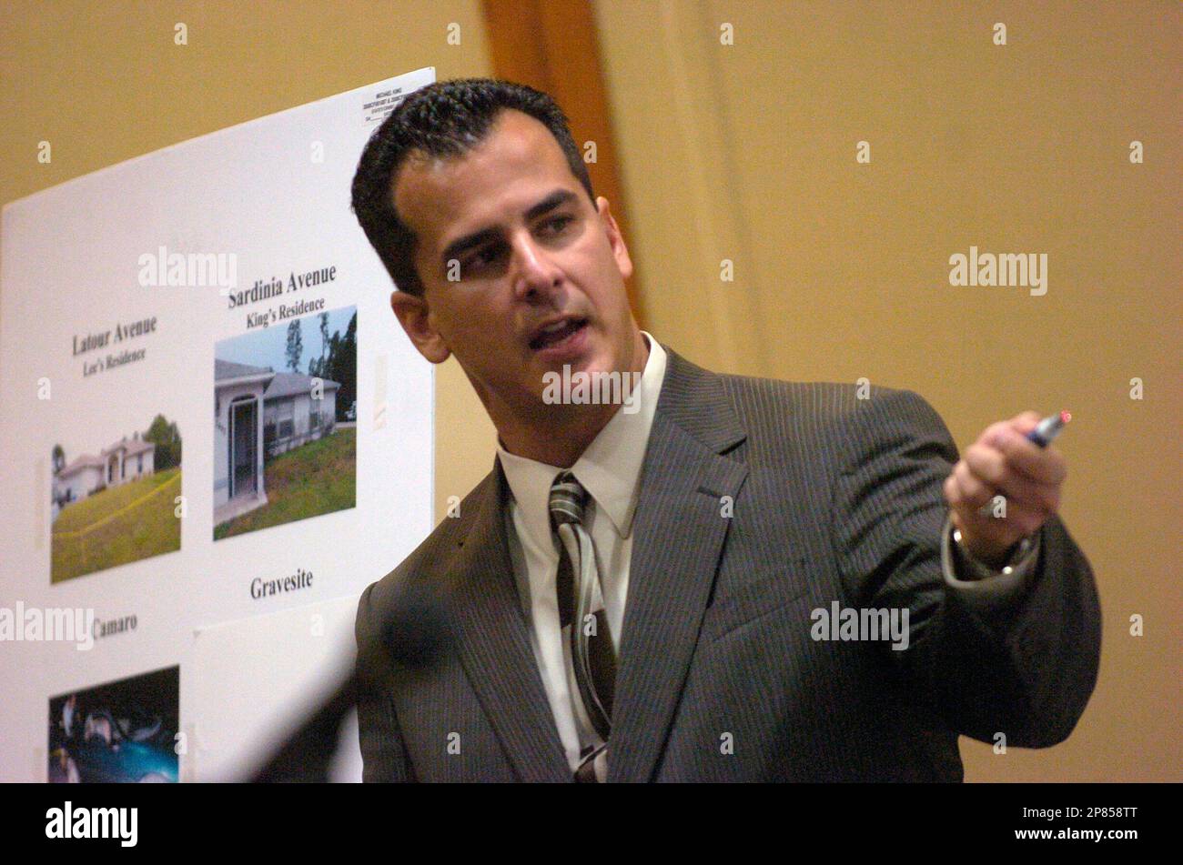 North Port Police Department detective Christopher Morales testifies ...
