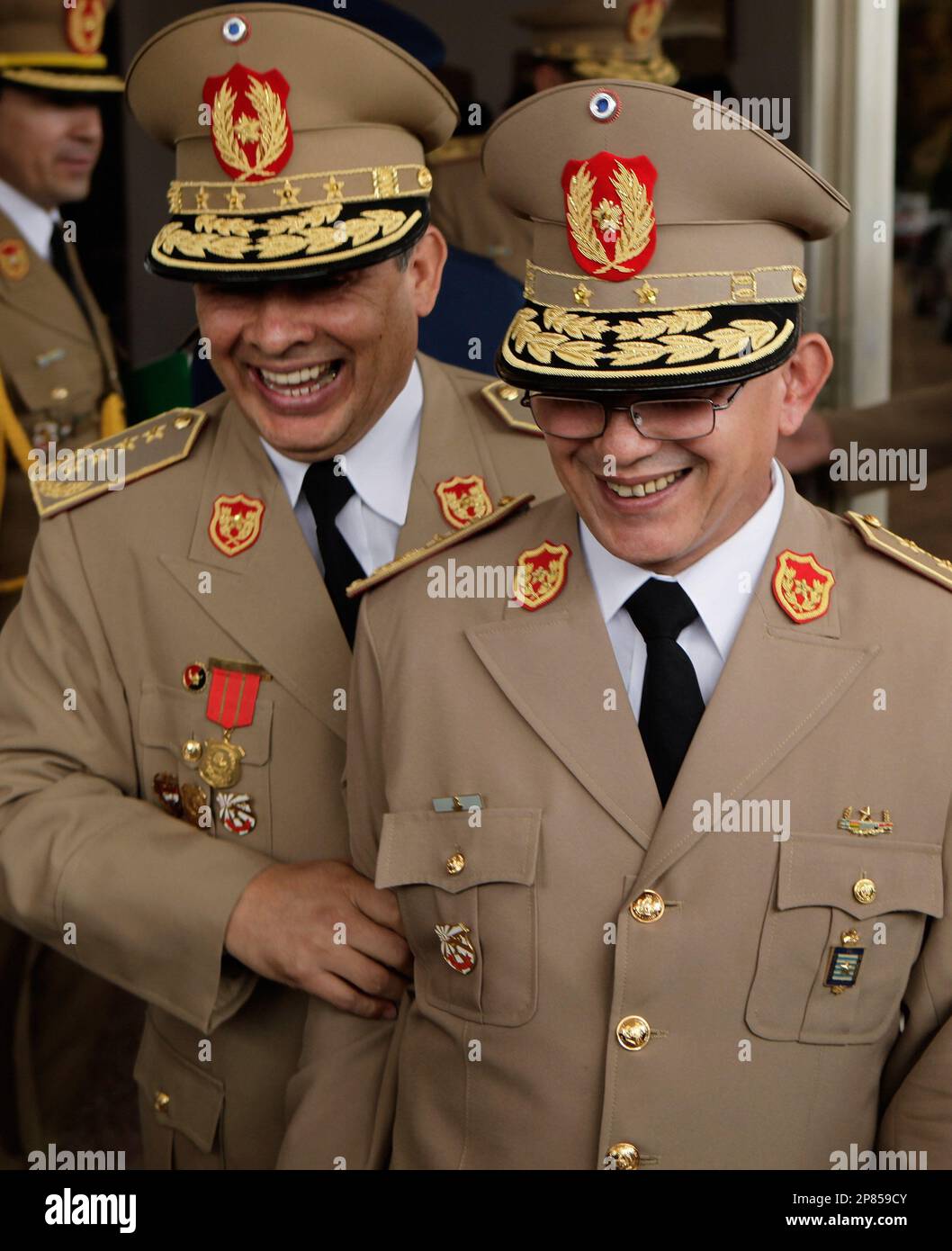 The new chief of Paraguay's National Police, Jose Visitacion Gimenez ...