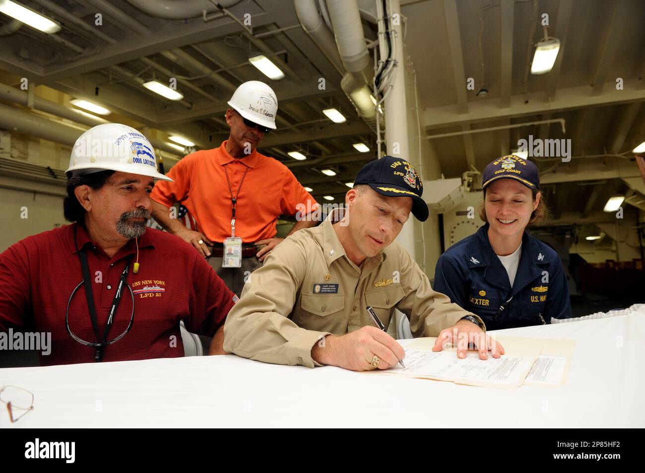 Doug Lounsberry, deputy program manager at Northrop Grumman and Irwin ...