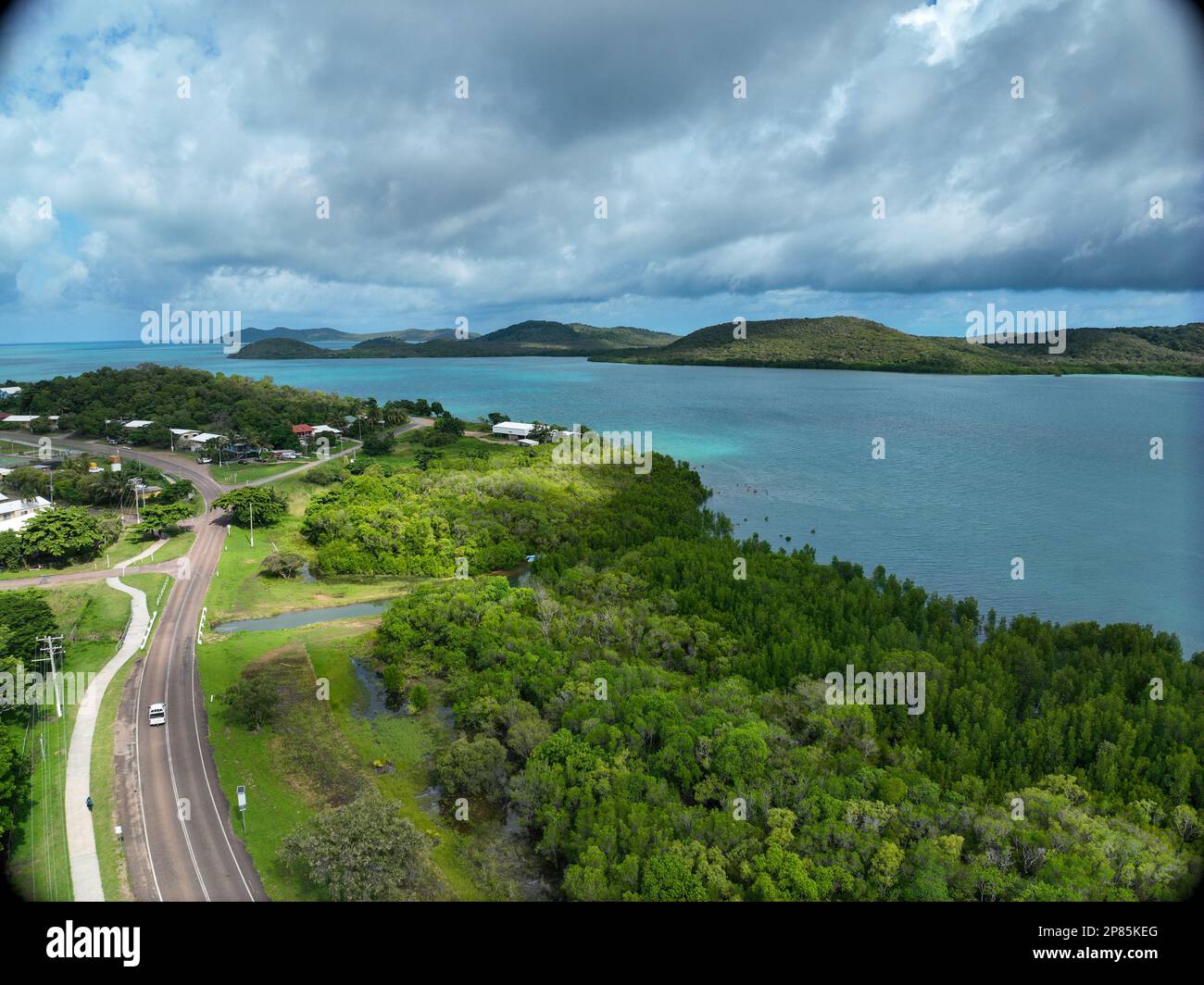 Torres strait island aerial hi-res stock photography and images - Alamy