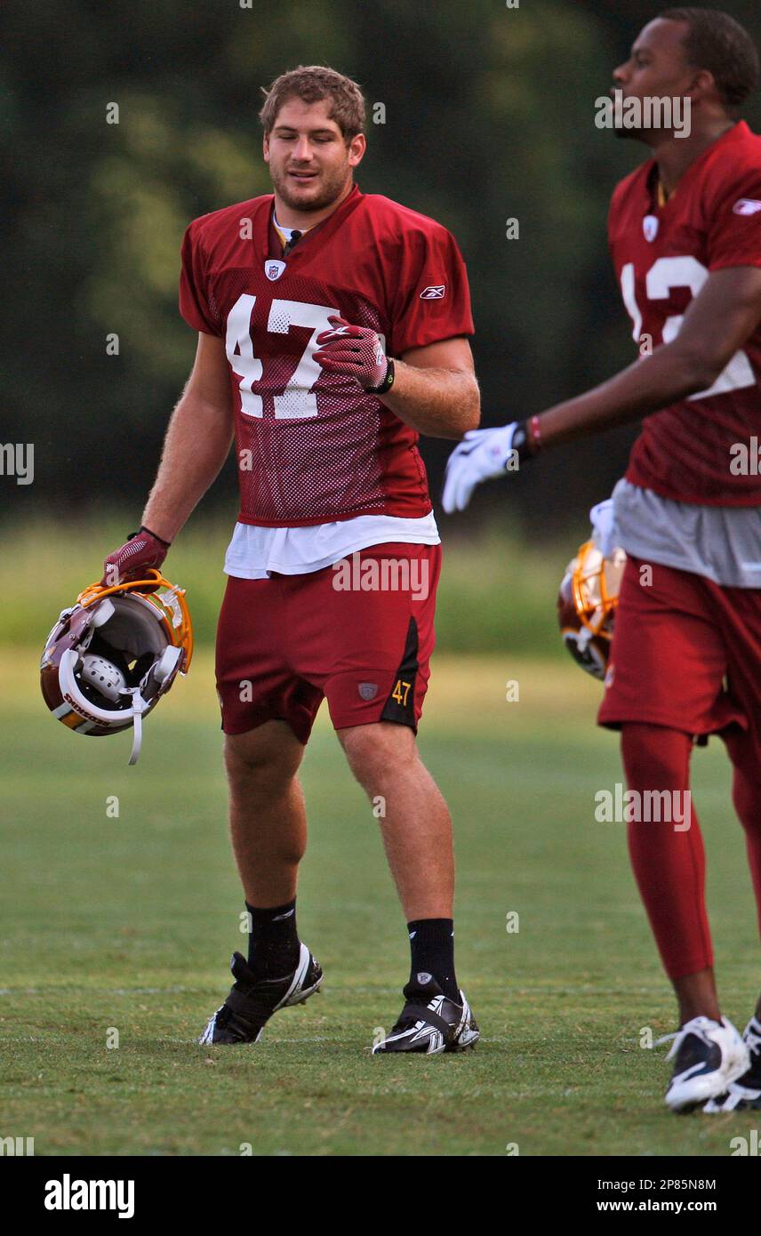 Washington Redskins tight end Chris Cooley (47) takes part in drills ...