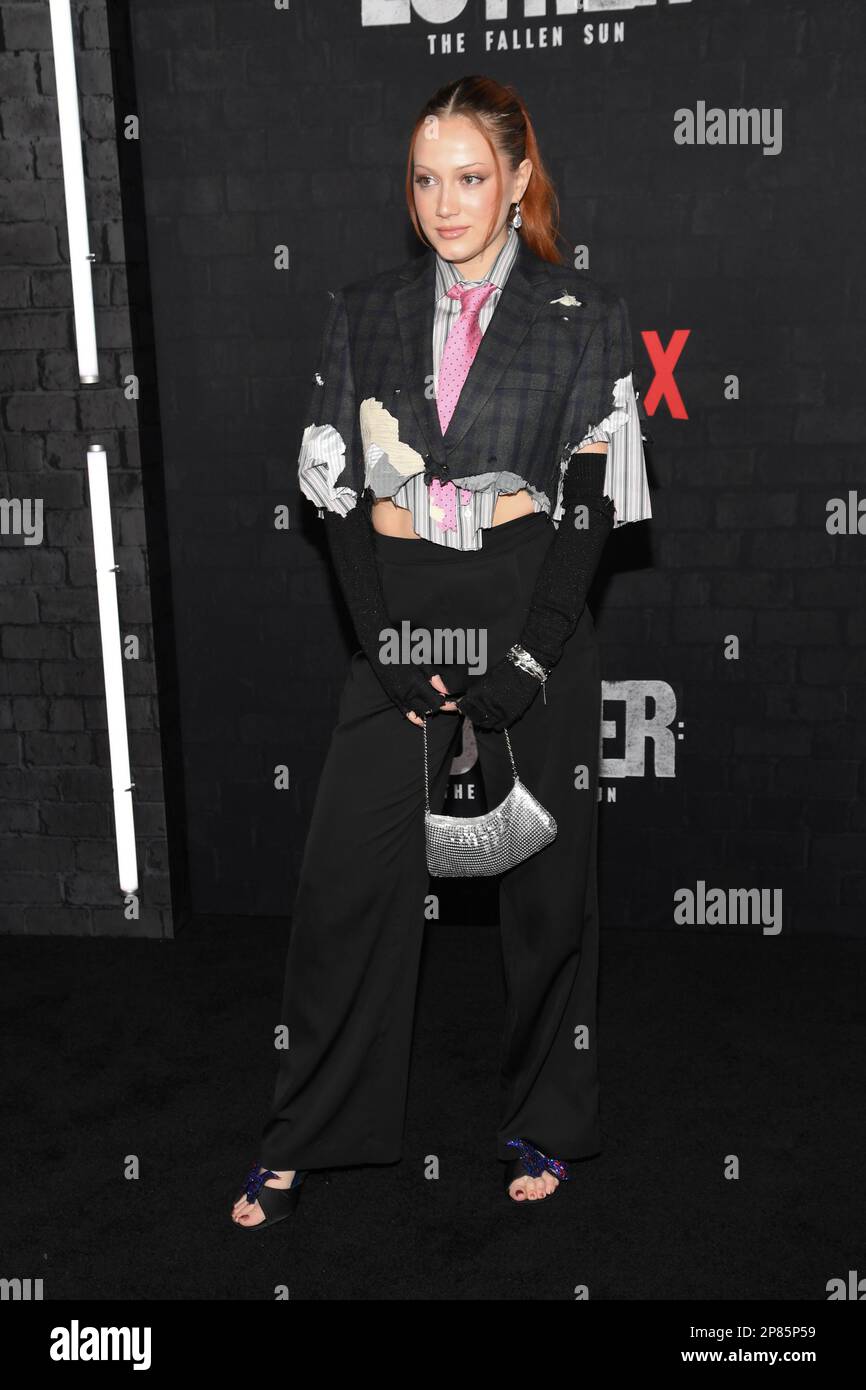 New York, USA. 08th Mar, 2023. Anna Molinari attends the 'Luther: The ...