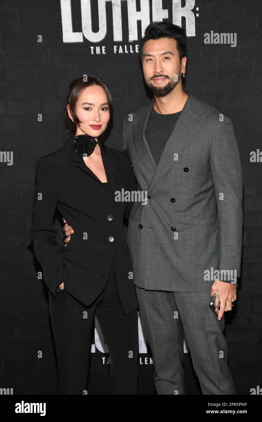 New York, USA. 08th Mar, 2023. Vika Abbyaeva and Richard Chang attend ...