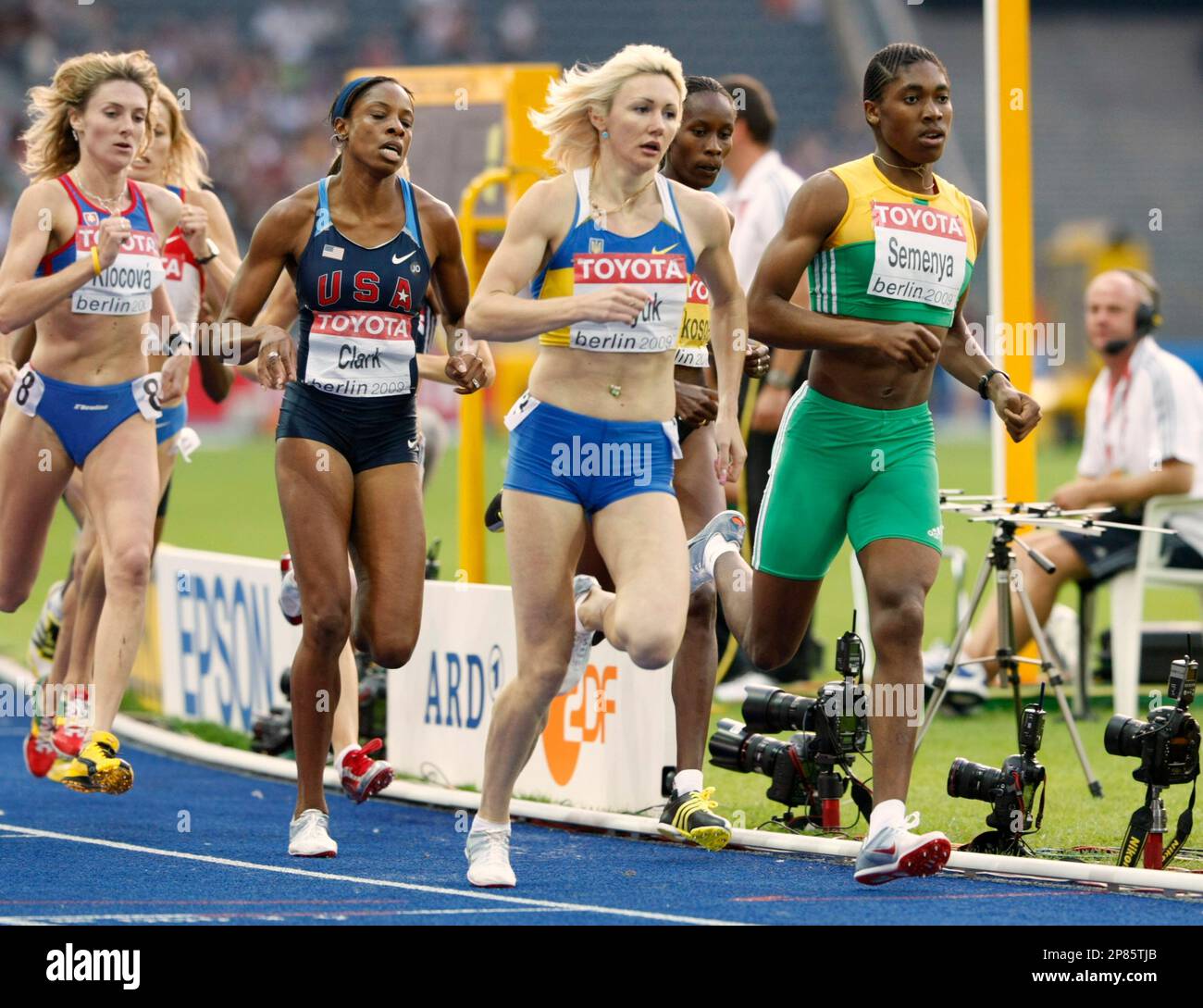 FILE -- In this Monday Aug. 17, 2009 file photo South Africa's Caster ...