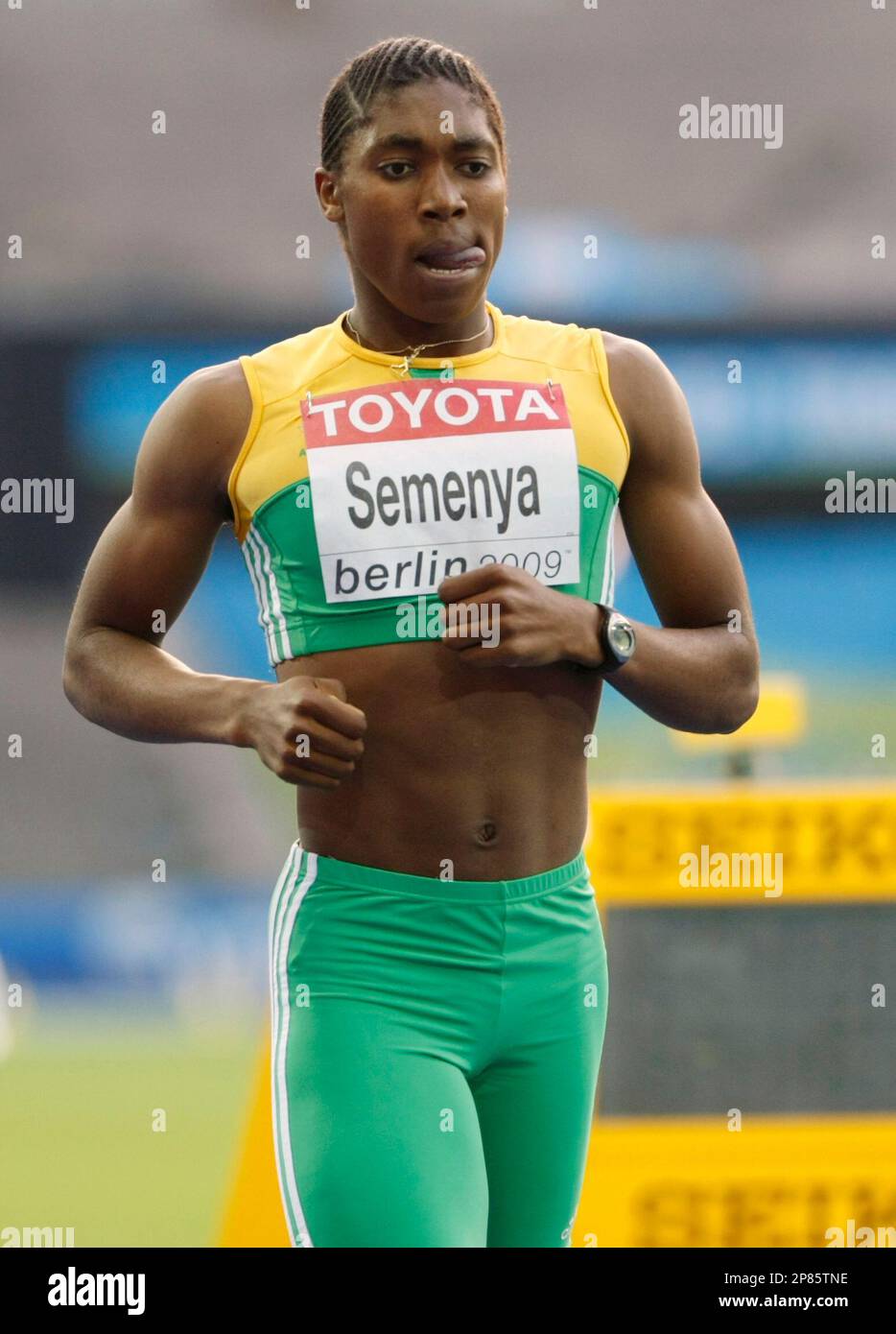 FILE -- In this Monday Aug. 17, 2009 file photo South Africa's Caster ...