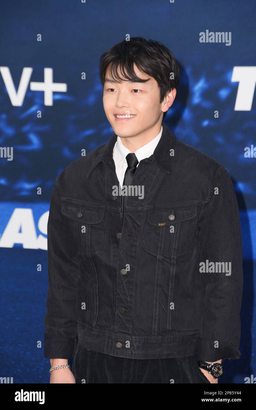 Alex Shibutani attends the "Ted Lasso" - Season 3 Premiere Stock Photo ...
