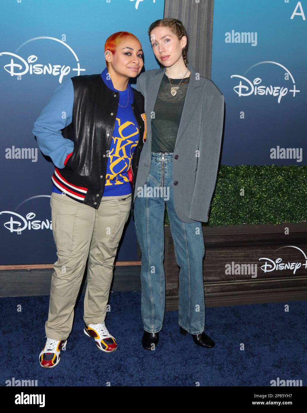 Los Angeles, USA. 08th Mar, 2023. Raven Symone, Miranda Maday arrives ...