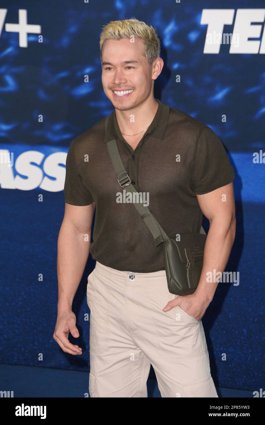 Colton Tran attends the "Ted Lasso" - Season 3 Premiere Stock Photo - Alamy