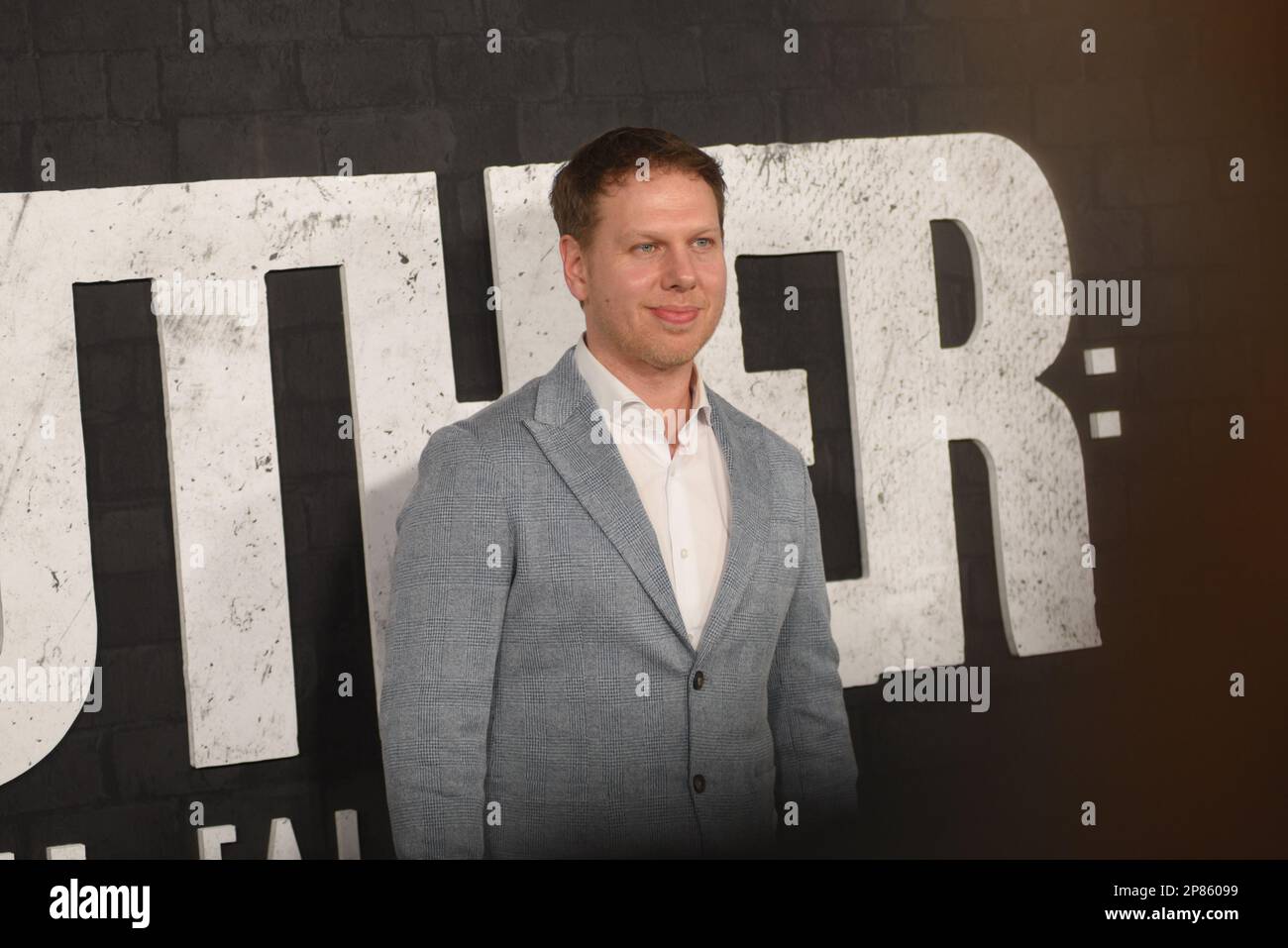 New York, USA. 08th Mar, 2023. Thomas Coombes attends the 'Luther: The ...