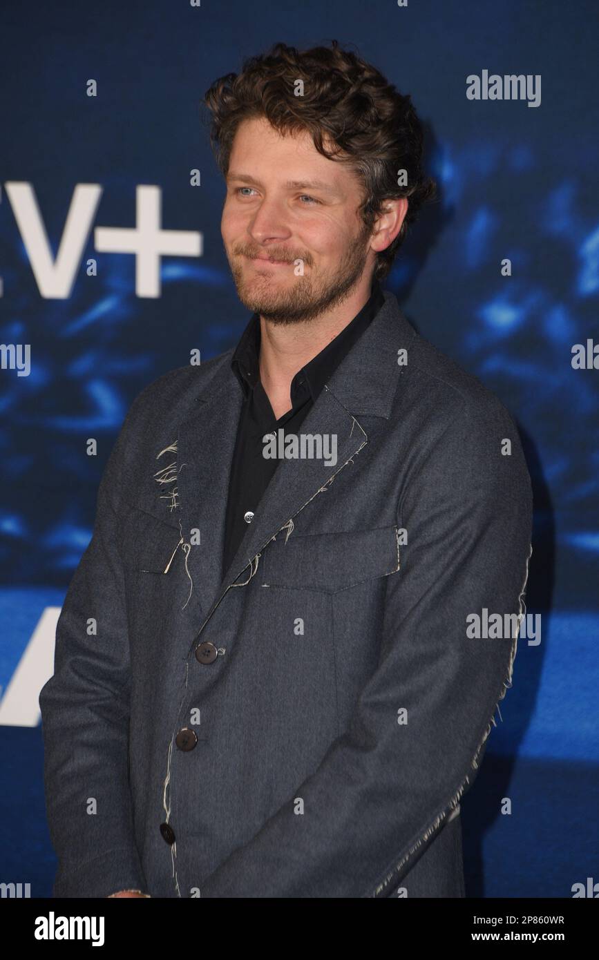 Brett Dier attends the "Ted Lasso" - Season 3 Premiere Stock Photo - Alamy