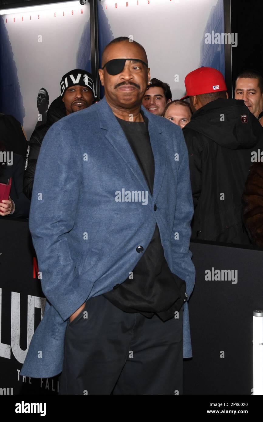 New York, USA. 08th Mar, 2023. Slick Rick attends the 'Luther: The ...