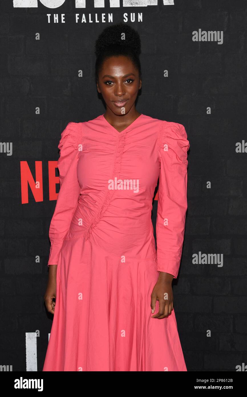 New York, USA. 08th Mar, 2023. Yrsa Daley-Ward attends the 'Luther: The ...