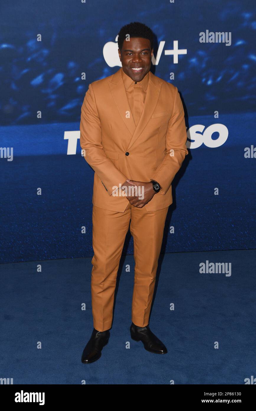 Sam Richardson attends the "Ted Lasso" - Season 3 Premiere Stock Photo ...