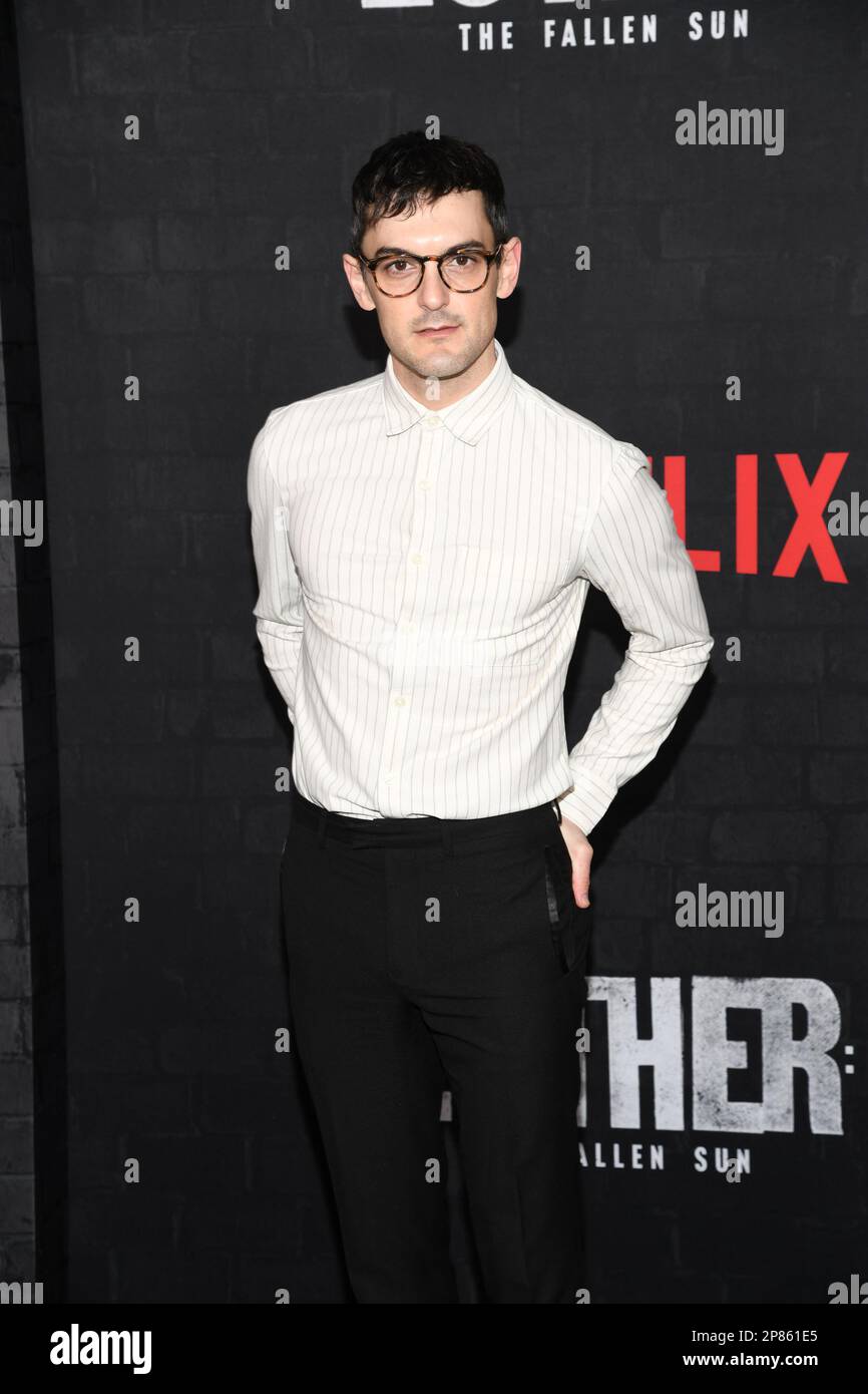 New York, USA. 08th Mar, 2023. Wesley Taylor attends the 'Luther: The ...