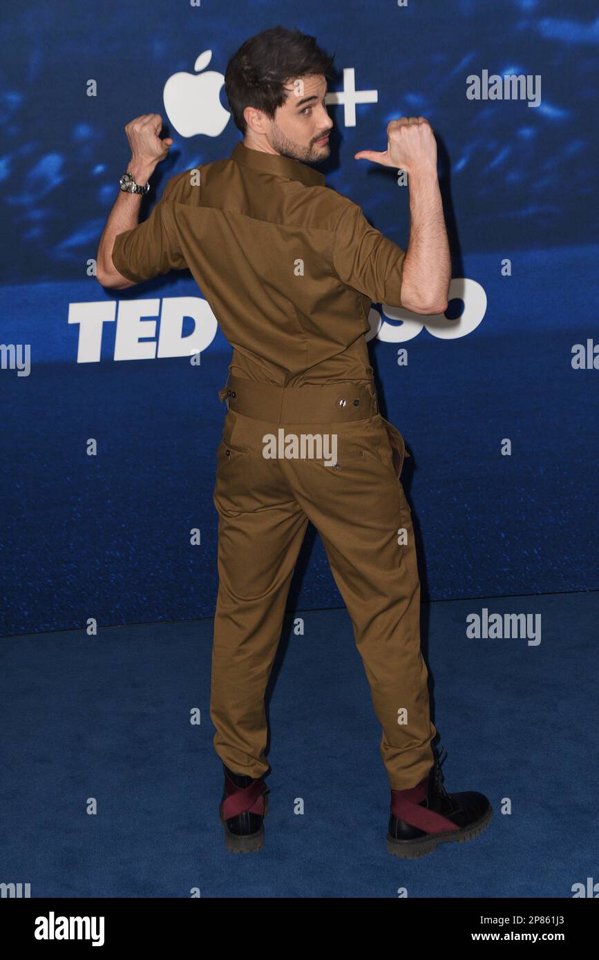 Stephen Manas attends the "Ted Lasso" - Season 3 Premiere Stock Photo ...