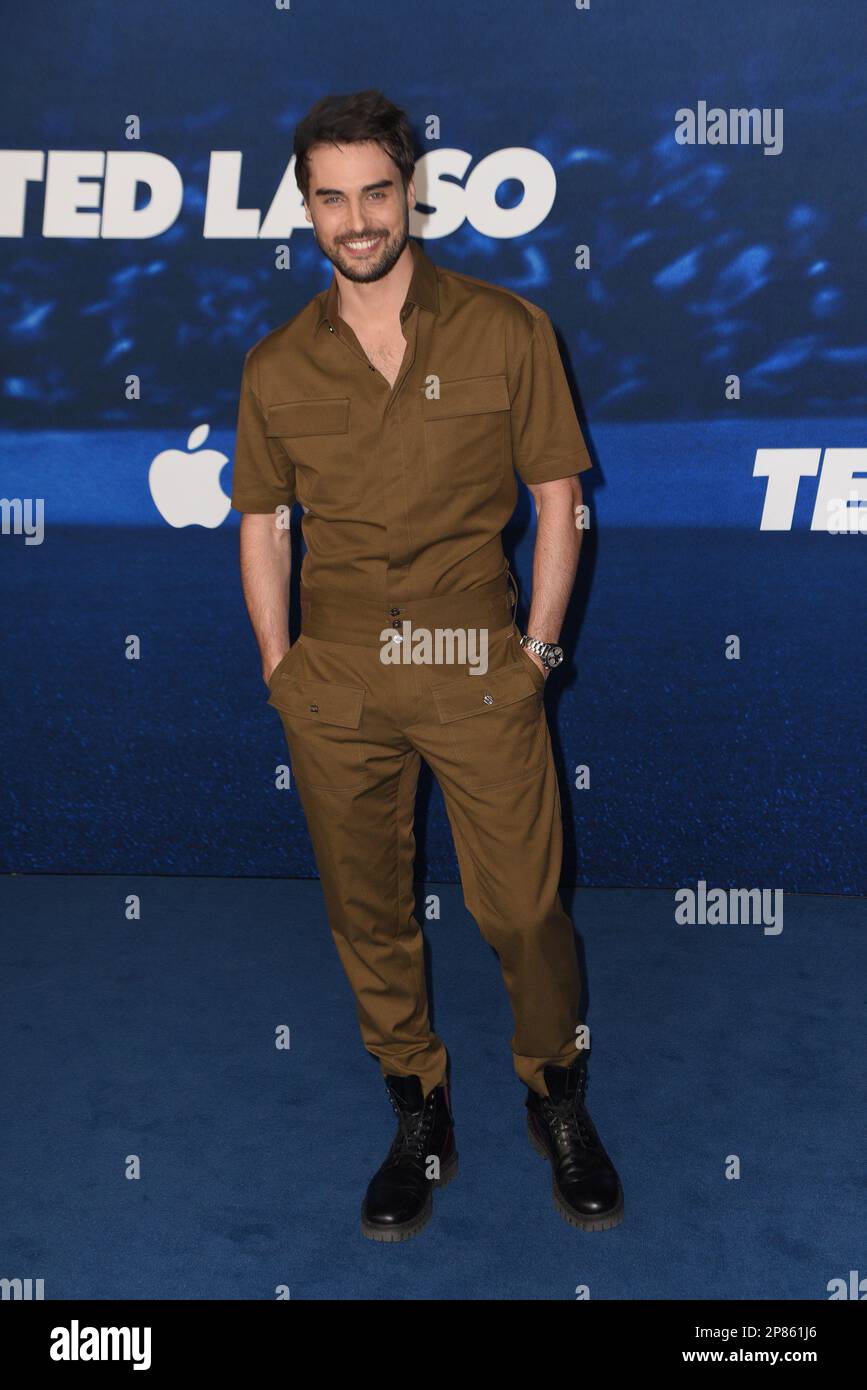 Stephen Manas attends the "Ted Lasso" - Season 3 Premiere Stock Photo ...