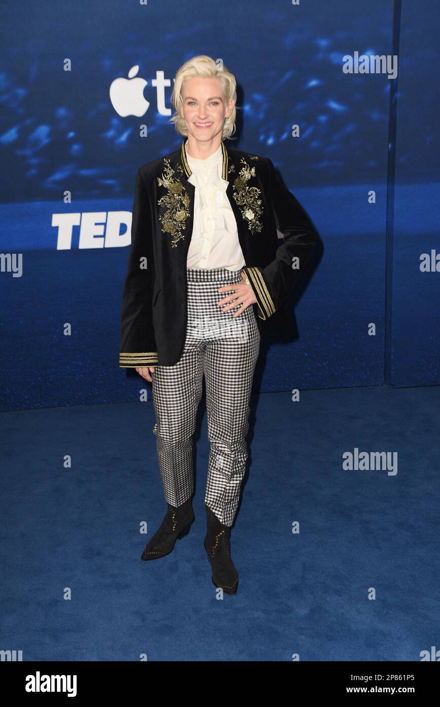 Anna Martine Freeman attends the "Ted Lasso" - Season 3 Premiere Stock ...