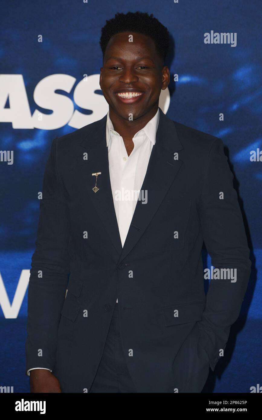 Toheeb Jimoh attends the "Ted Lasso" - Season 3 Premiere Stock Photo ...