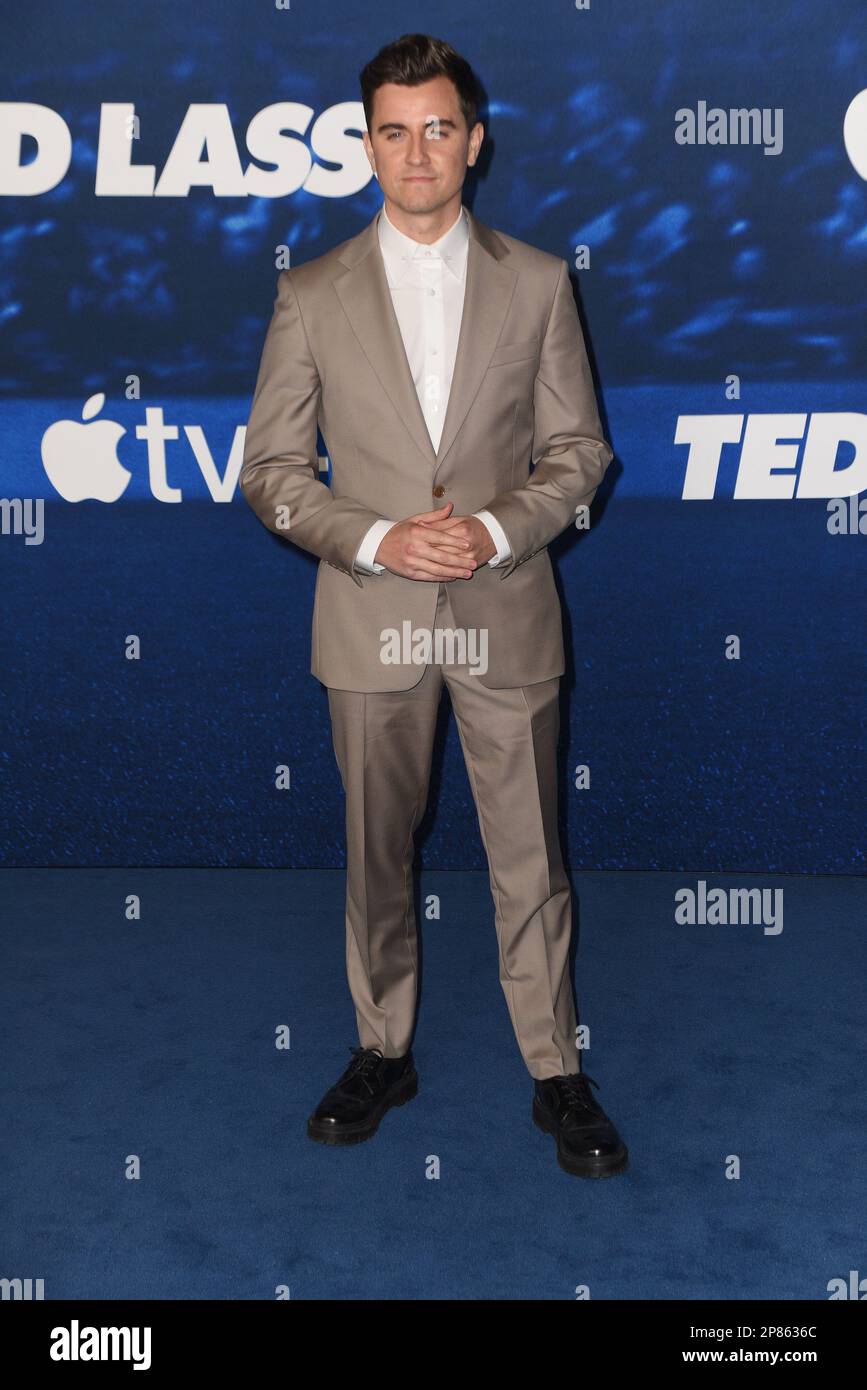 Billy Harris attends the "Ted Lasso" - Season 3 Premiere Stock Photo ...