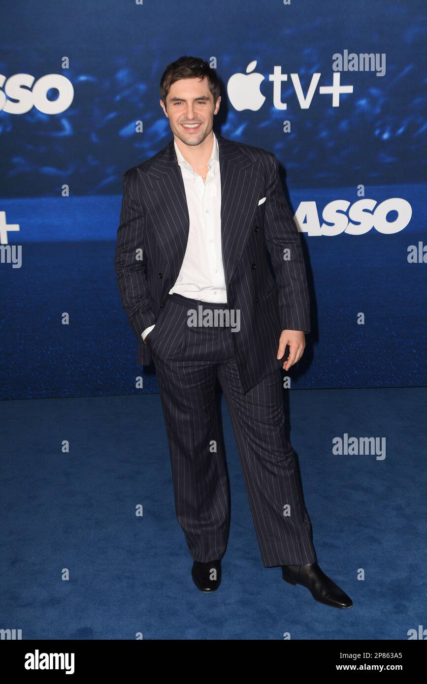 Phil Dunster attends the "Ted Lasso" - Season 3 Premiere Stock Photo ...