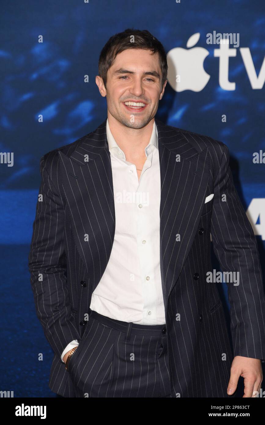 Phil Dunster attends the "Ted Lasso" - Season 3 Premiere Stock Photo ...