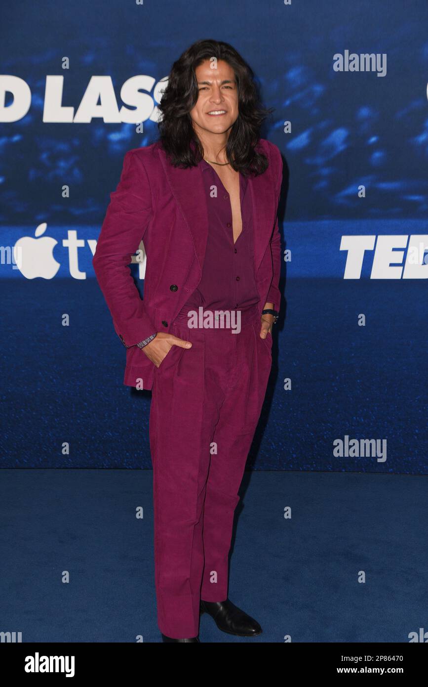 Cristo Fernandez attends the "Ted Lasso" - Season 3 Premiere Stock ...