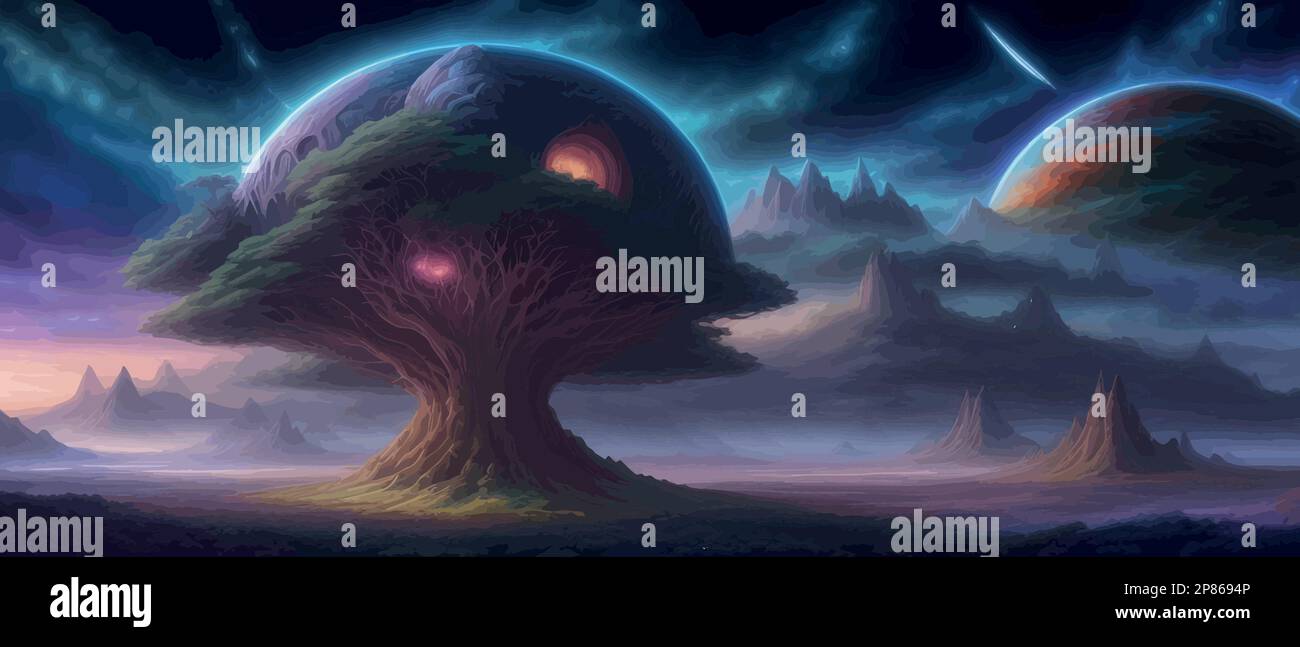 Aura building Stock Vector Images - Alamy