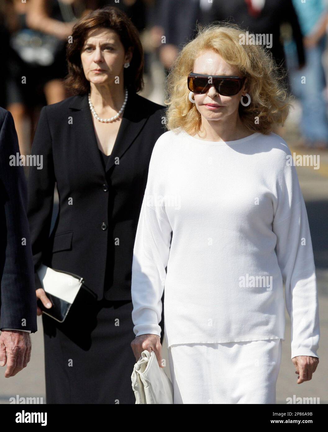 Victoria Reggie Kennedy, left, wife of Sen. Edward M. Kennedy, D-Mass ...