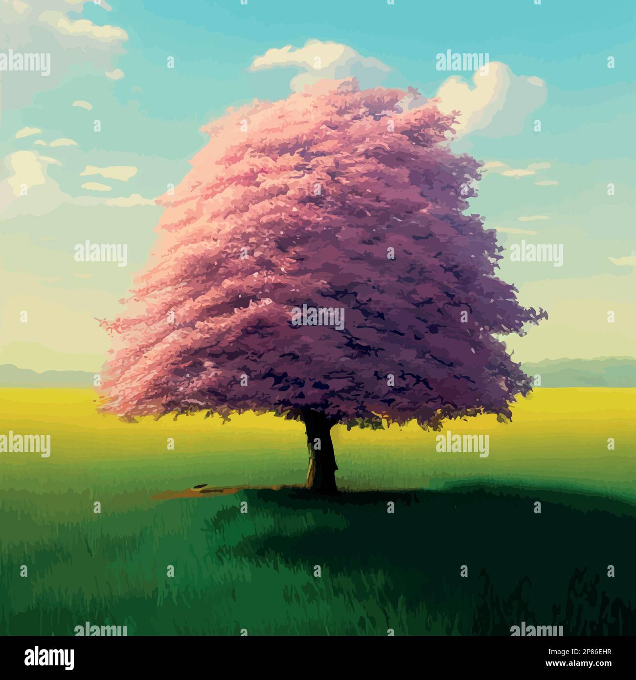 Pathway in oriental garden Stock Vector Images - Alamy