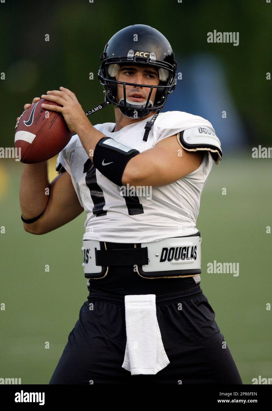 Wake Forest quarterback Riley Skinner (11) is shown during football ...