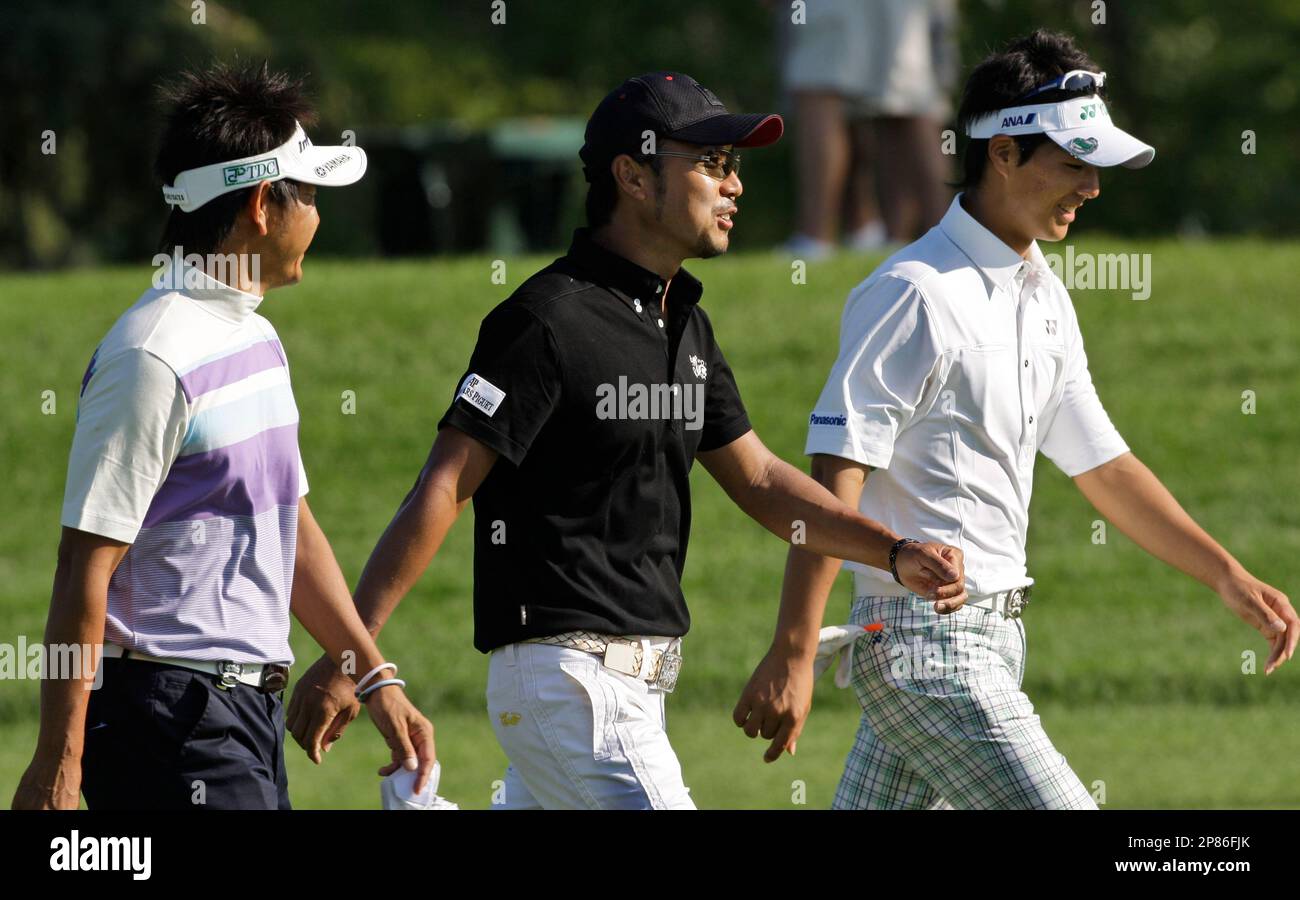 From left, Japanese players Hiroyuki Fujita, Shingo Katayama and Ryo ...