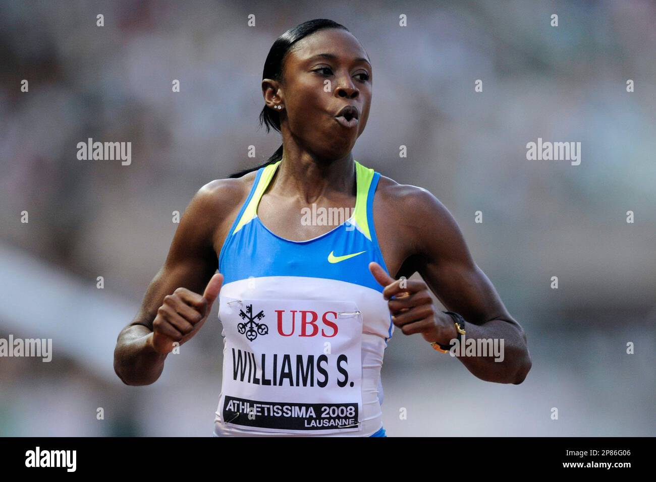 FILE -- This is a Sept. 2, 2008, file photo showing Jamaica's Shericka ...