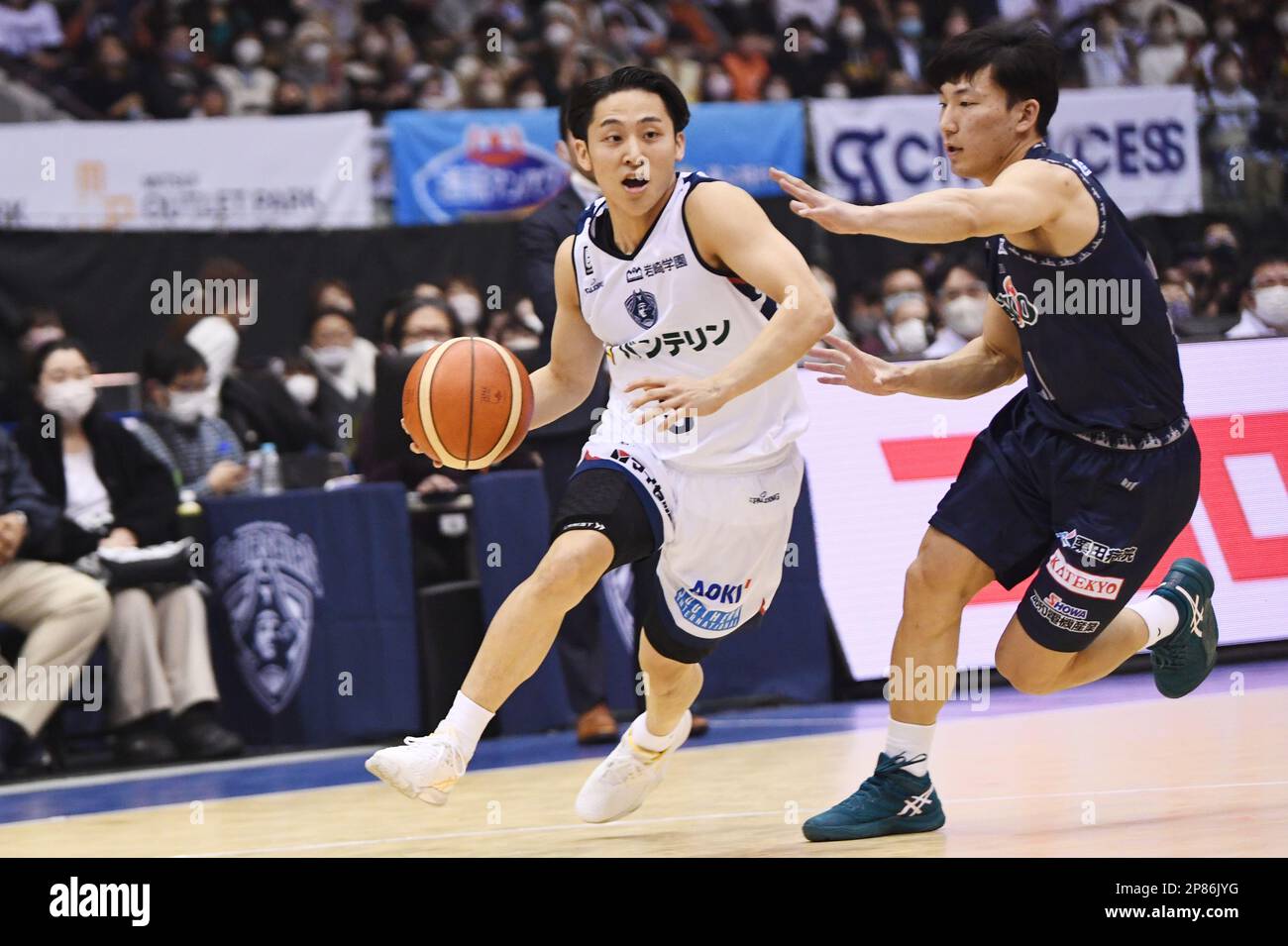 Yokohama International Swimming Center, Kanagawa, Japan. 8th Mar, 2023. Yuki Kawamura (B ...